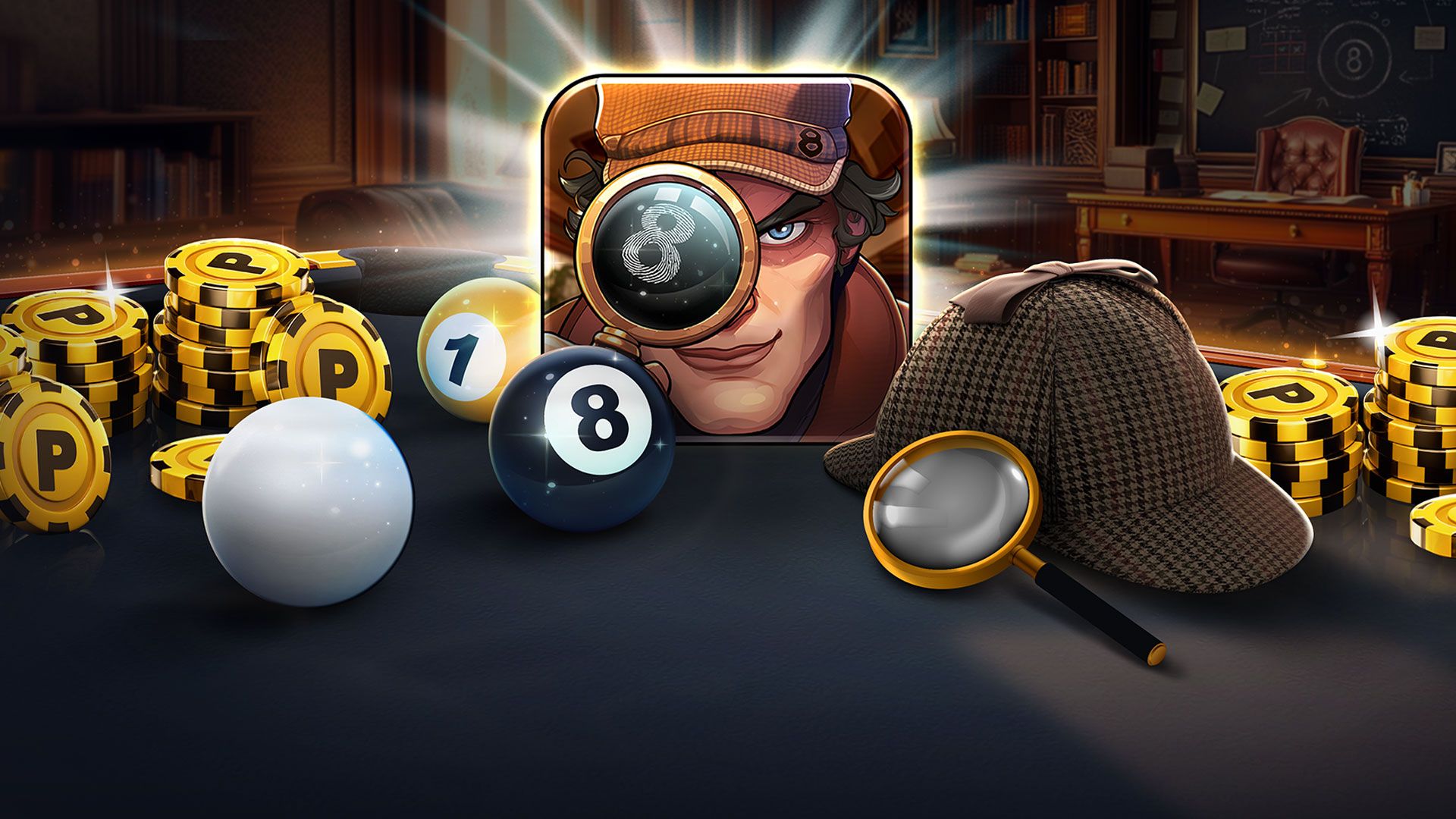 8 Ball Pool - Sherlock's Golden Break Quest